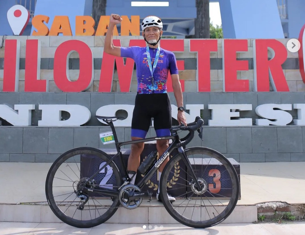 Tour de Sabang 2024: Sadiman Juara Master C 50 Up, Abah Asril Runner Up ...